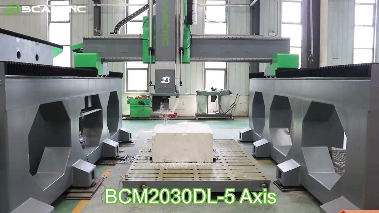 5 Axis  CNC Router EPS Foam Cutting & Carving | BCM2030DL-5Axis