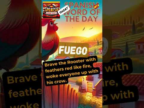 Fire in Spanish - How do you say? Learning Spanish Language Secrets #firetruck #firefighter #fire