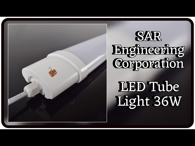 LED Industrial Tube Light - LED Weatherproof Waterproof Triproof IP65 ...
