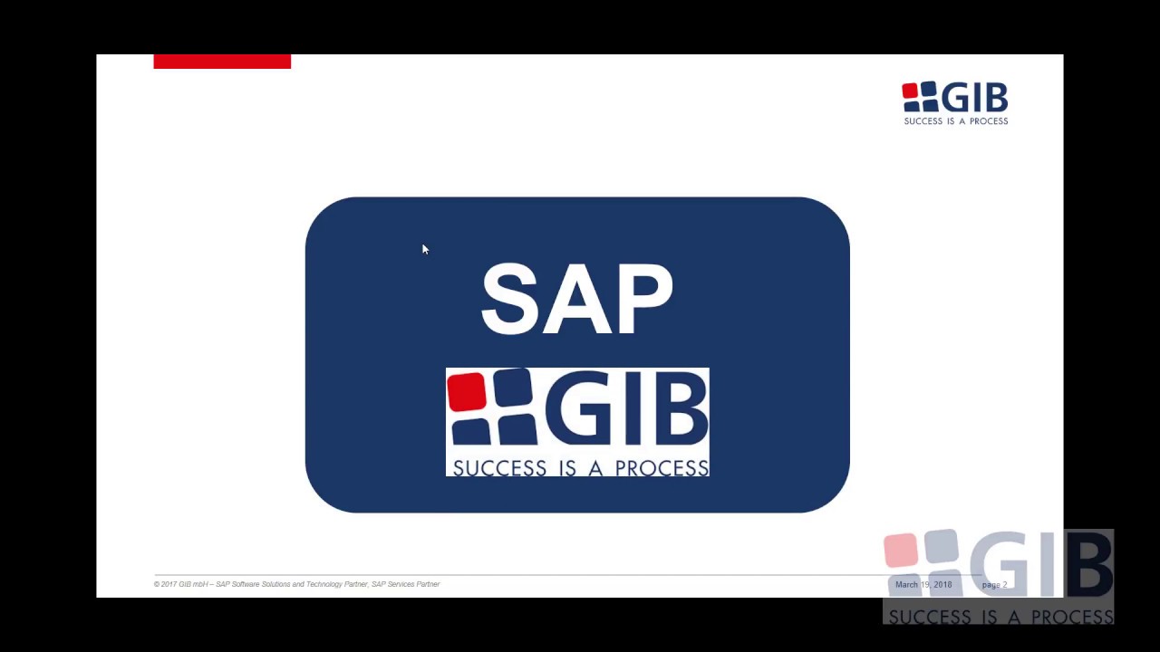 GIB Planning Process Overview