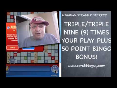 Scrabble Guy Lovin' His Blanks