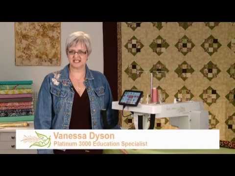 Introduction to the Platinum™ 3000 by Husqvarna Viking®