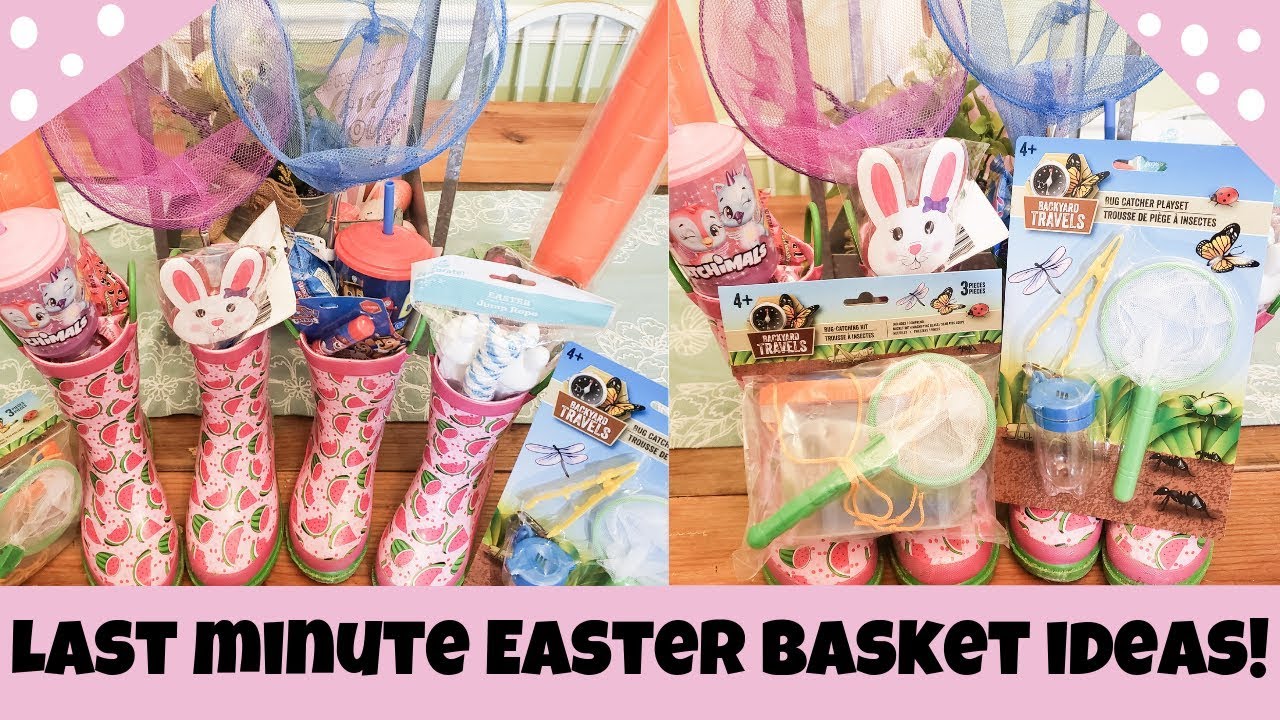 Fill Easter Baskets with me! / Last Minute Easter Basket Ideas / Easter 2019