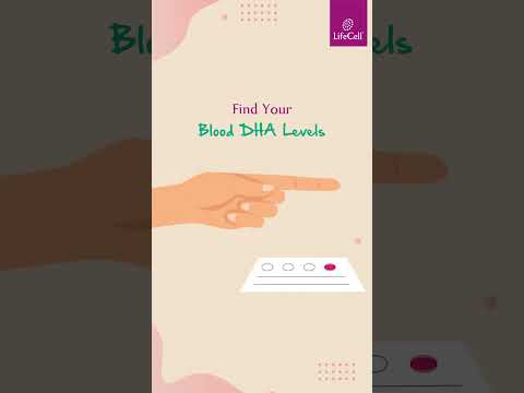 Monitor Optimal Blood DHA levels with LifeCell's OmegaScore-P