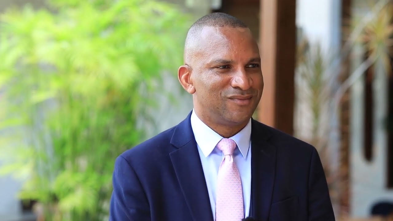 SOTIC 2023: E. Jay Saunders, Dep.Prem and Minister of Finance ...