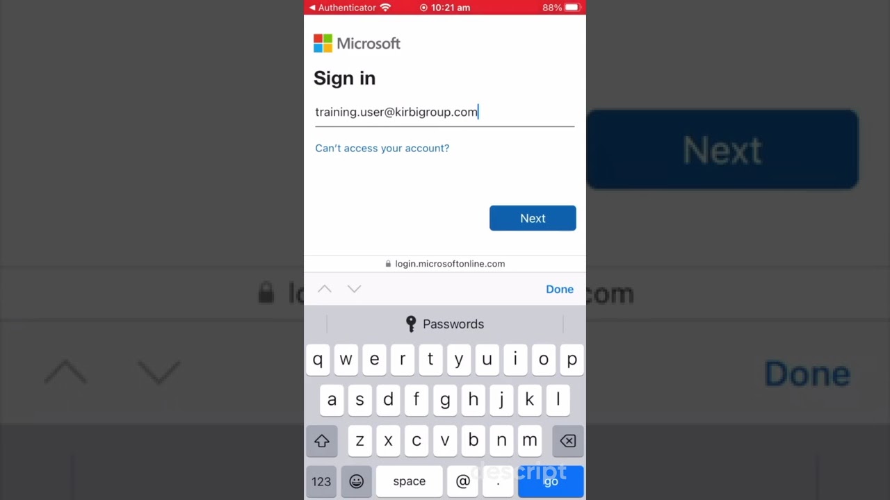 MS MFA Setup Tutorial Video