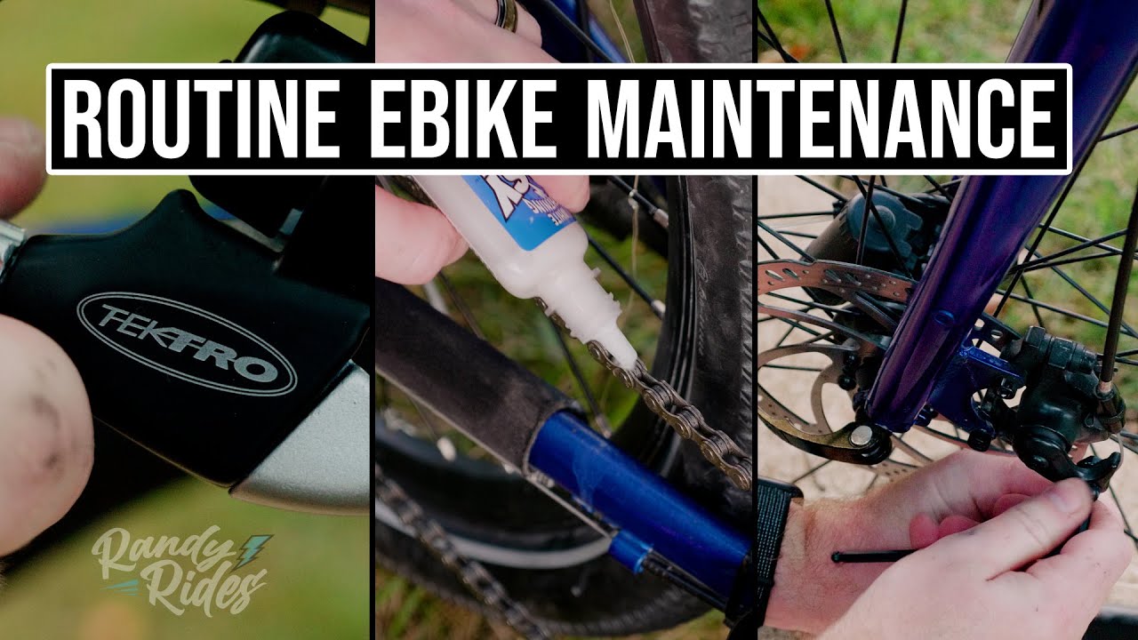 Routine E-bike Maintenance - Keeping your EBIKE in TIP TOP SHAPE - Feat. the Ariel Rider Rideal