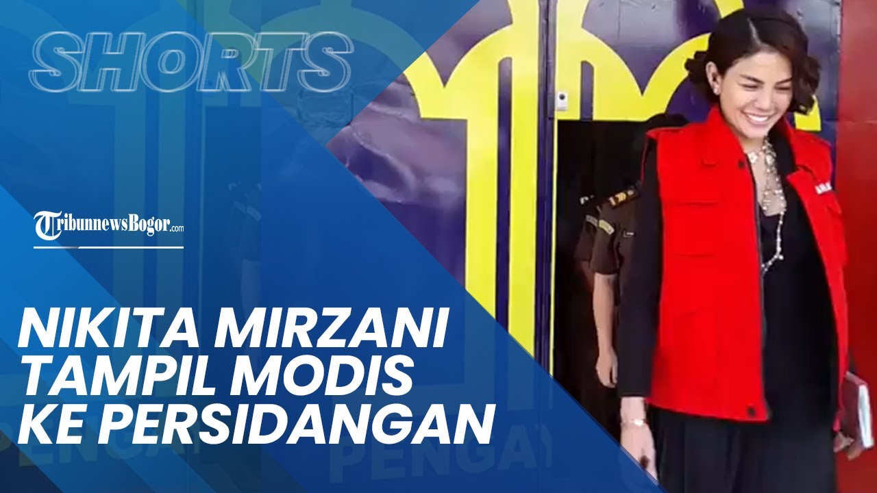 Nikita Mirzani Tampil Modis saat Menjalani Sidang, Bergaya dengan Potongan Rambut Curly Pendek ...