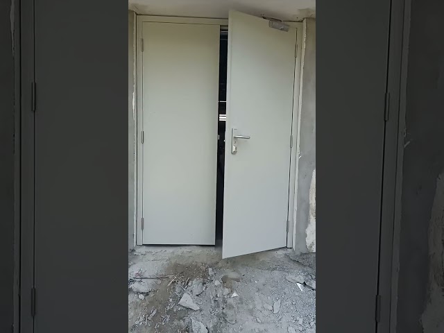 Fire Resistant Doors - Colour Coated Galvanized Steel Fire Resistant ...