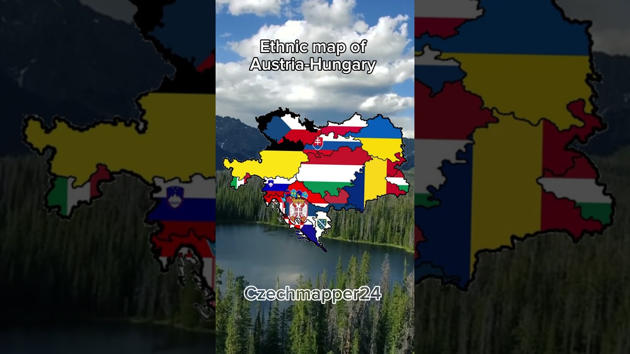 Ethnic map of Austria-Hungary