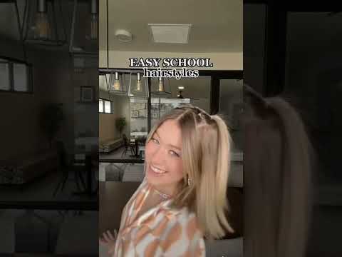 Easy School Hairstykes #hair #hairstyle #tutorial #hairtutorial #hairstyles