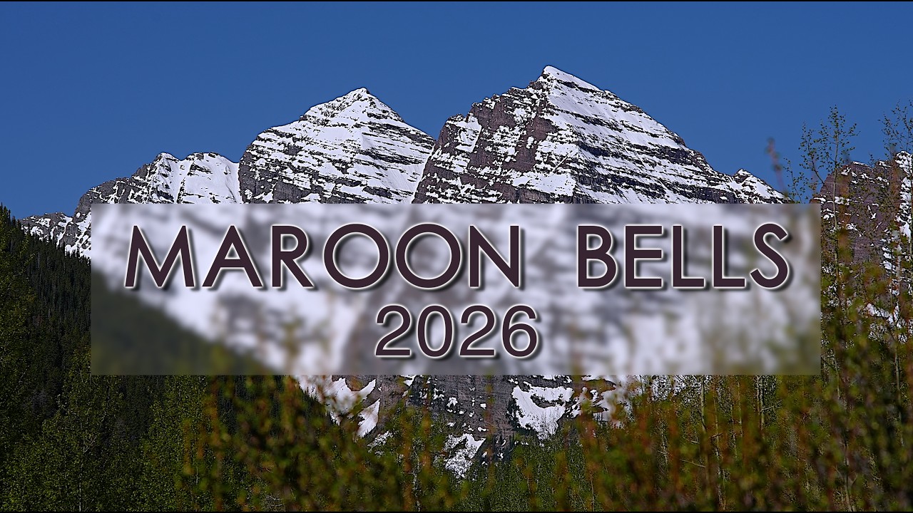 Maroon Bells Scenic Area:  2026 Opening Day