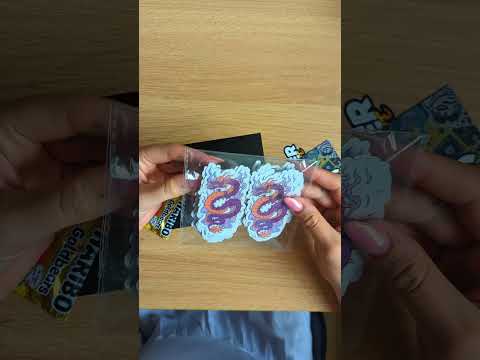 Opening my sticker samples