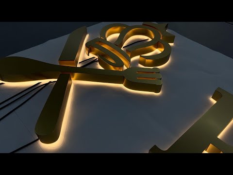Custom 3D Led Sign for Shop Business Signage--Source Factory – Vintage Sign