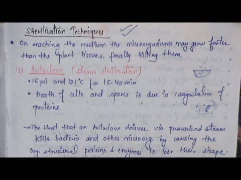 sterilization techniques in plant tissue culture/ biotechnology #biology @negisbiology6600