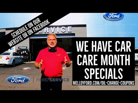 Melloy Ford Car Care Month Specials