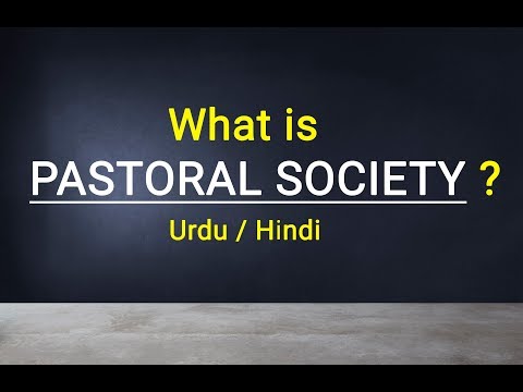 WHAT IS PASTORAL SOCIETY ? Urdu / Hindi