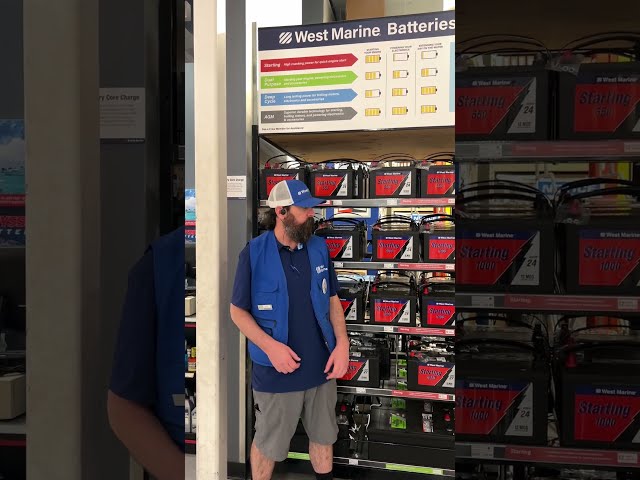 GC2 Battery: 6V Deep Cycle Flooded Marine, 230 Amp Hours