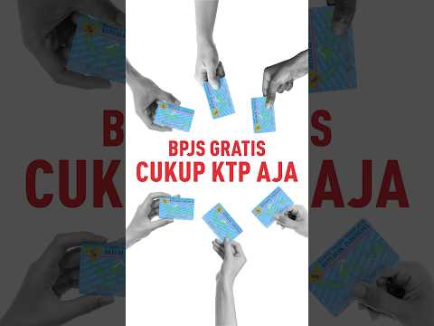 BPJS Gratis CUKUP KTP Aja! #shorts #short #bpjsgratis
