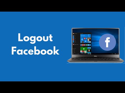 How to Logout Facebook in Laptop