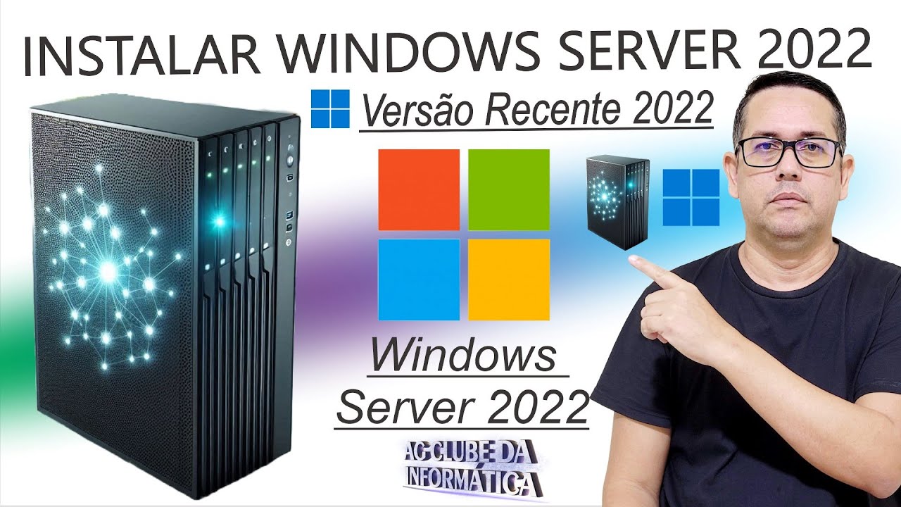 Como INSTALAR WINDOWS SERVER 2022 - PASSO A PASSO