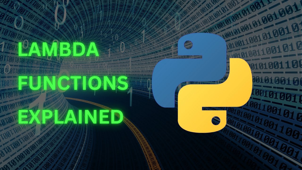 Python Lambda Tutorial - The Most Confusing Topic in Python