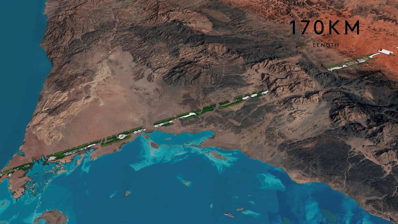 Saudi Arabia tapping UK expertise to build 105-mile strip city in desert Saudi Arabia tapping UK expertise to build 105-mile strip city in desert