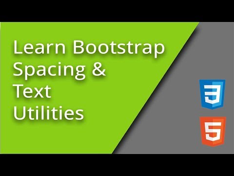 Learn Learn Bootstrap 4 Spacing Utilities Episode 2 - Mind Luster