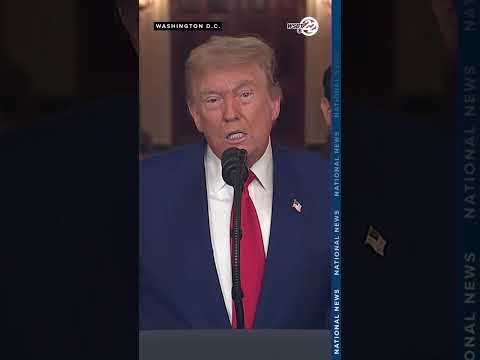 President Trump: "There will either be peace or tragedy"