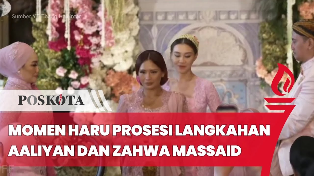 Momen Haru Prosesi Langkahan Aaliyah dan Zahwa Massaid