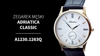 A1230.1263Q - Zegarek Adriatica • Fabrykazegarkow.pl