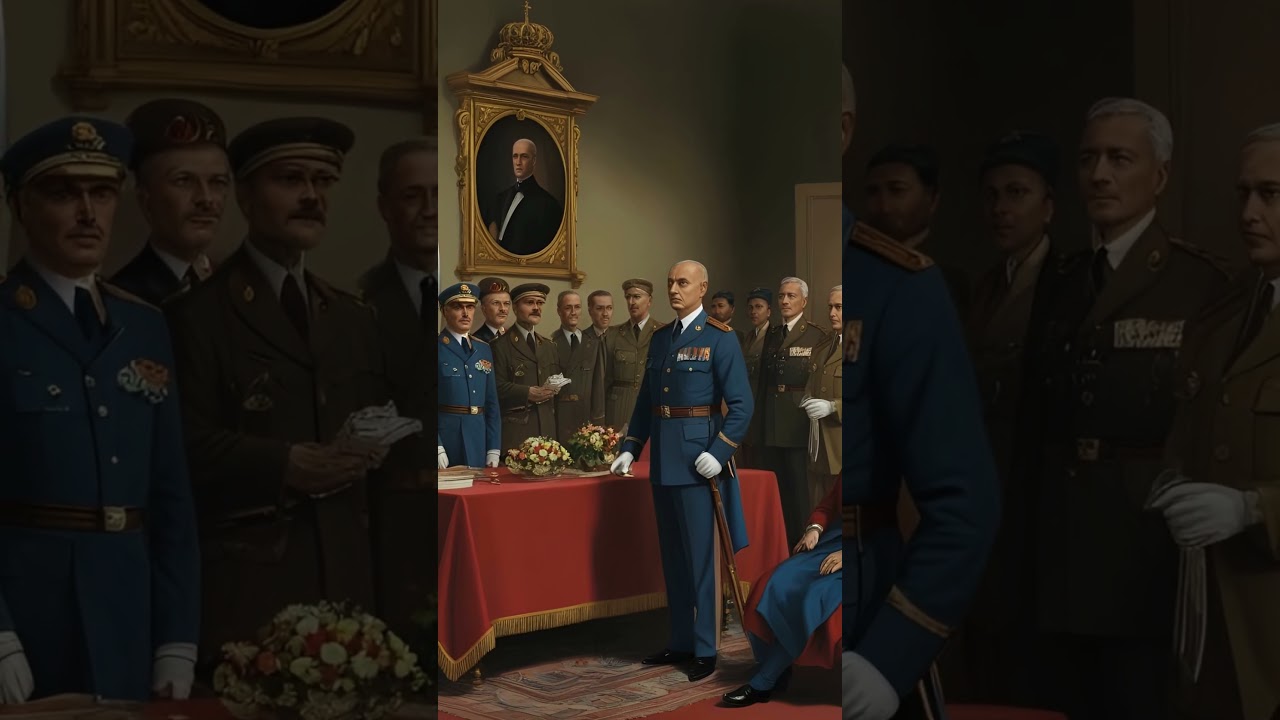 The puppet regime led by General Milan Nedić#fyp #viralvideo #ww1