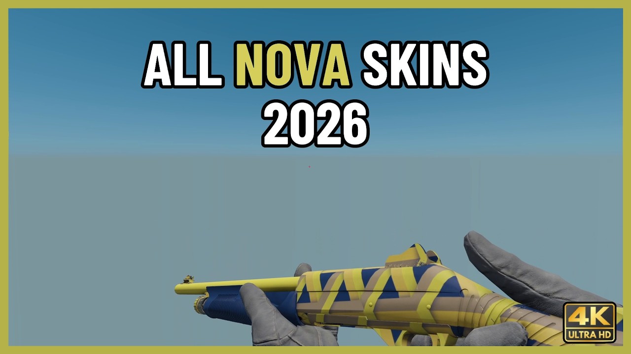 All Nova Skins + prices 2026 | CS2 In-Game [4K]