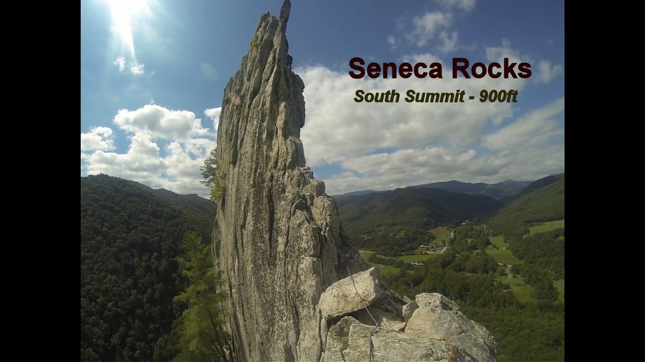 Seneca Rocks Climb - Lots of Air Beneath My Heels