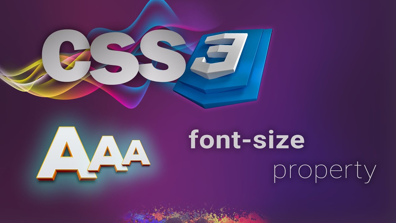 CSS for beginners 47: font-size property