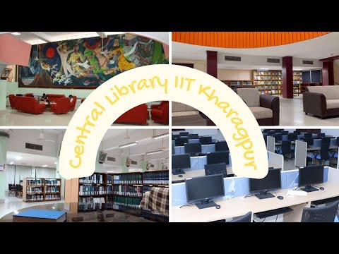 Central Library | IIT Kharagpur | Asia's biggest Library | #iitkharagpur #library #motivationalvideo
