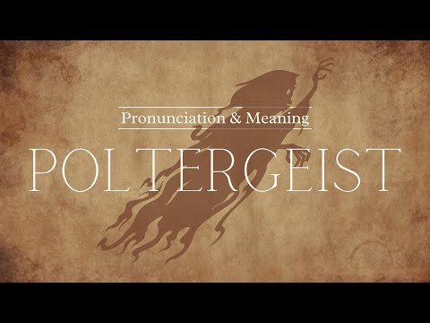 How to Pronounce: Poltergeist | British Pronunciation & Meaning