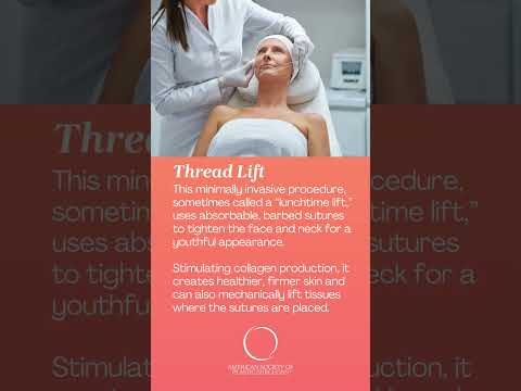 Plastic Surgery Vocab: Thread Lift
