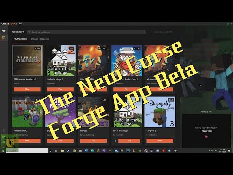 New Curseforge App Beta