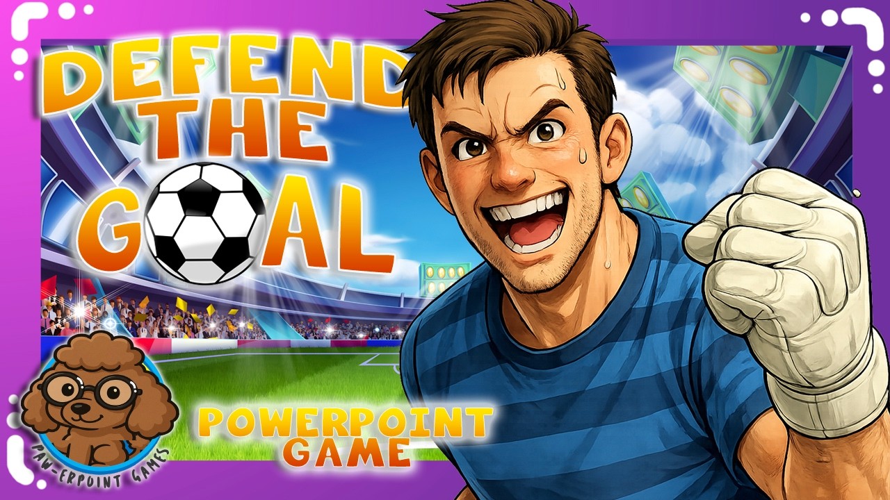 Defend The Goal - Exciting PowerPoint Game - PPT Games