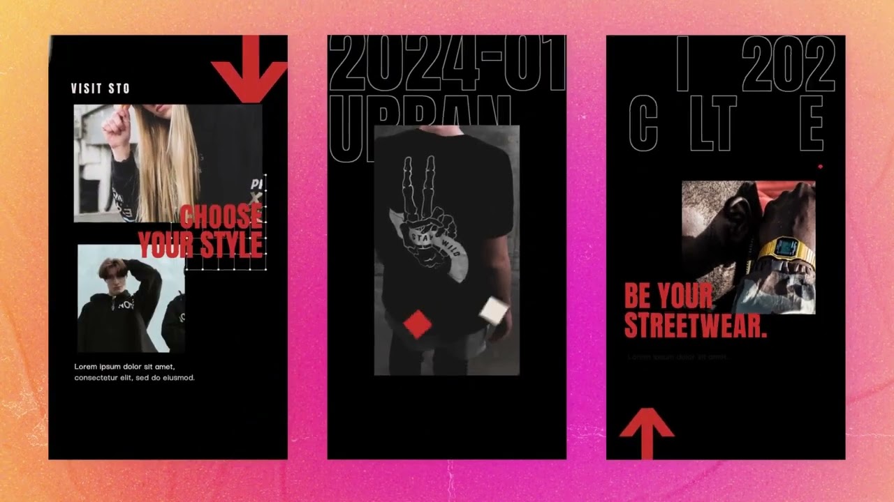 After Effects Template - Preda Fashion Instagram Reels & Stories Videohive