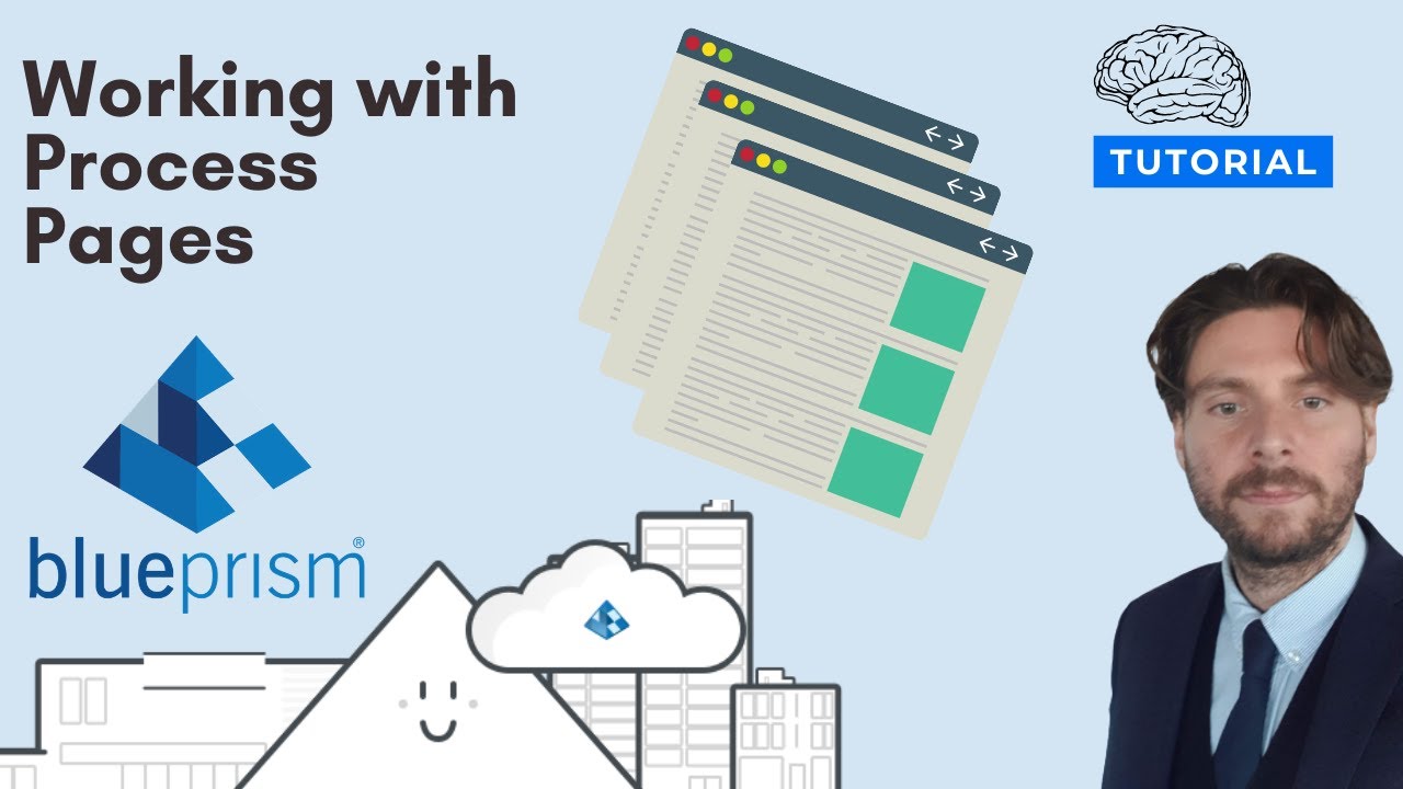 Blue Prism Tutorial - Creating a process page [2021]