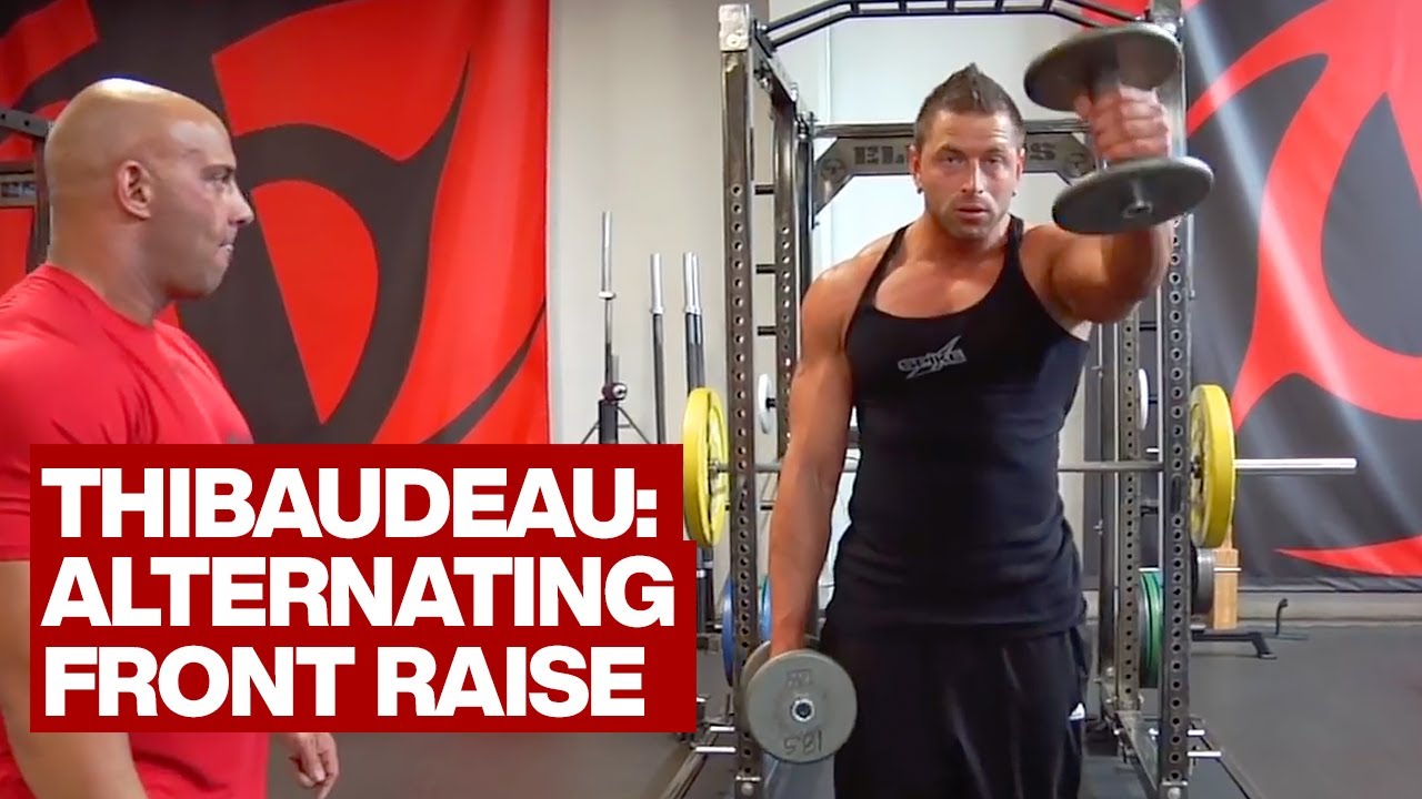 Alternating Dumbbell Front Raise