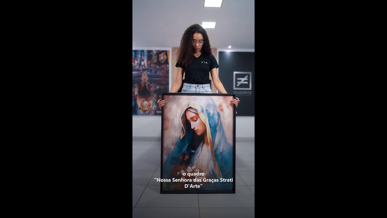 Quadro Nossa Senhora das Graças Strati D'Arte
