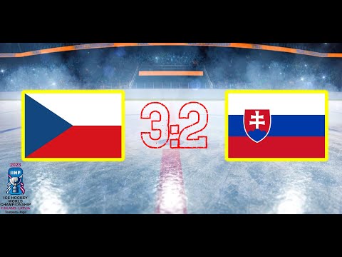 Česko vs Slovensko | Mistrovství Světa v Hokeji 2023 | Skupina B RIGA | Góly