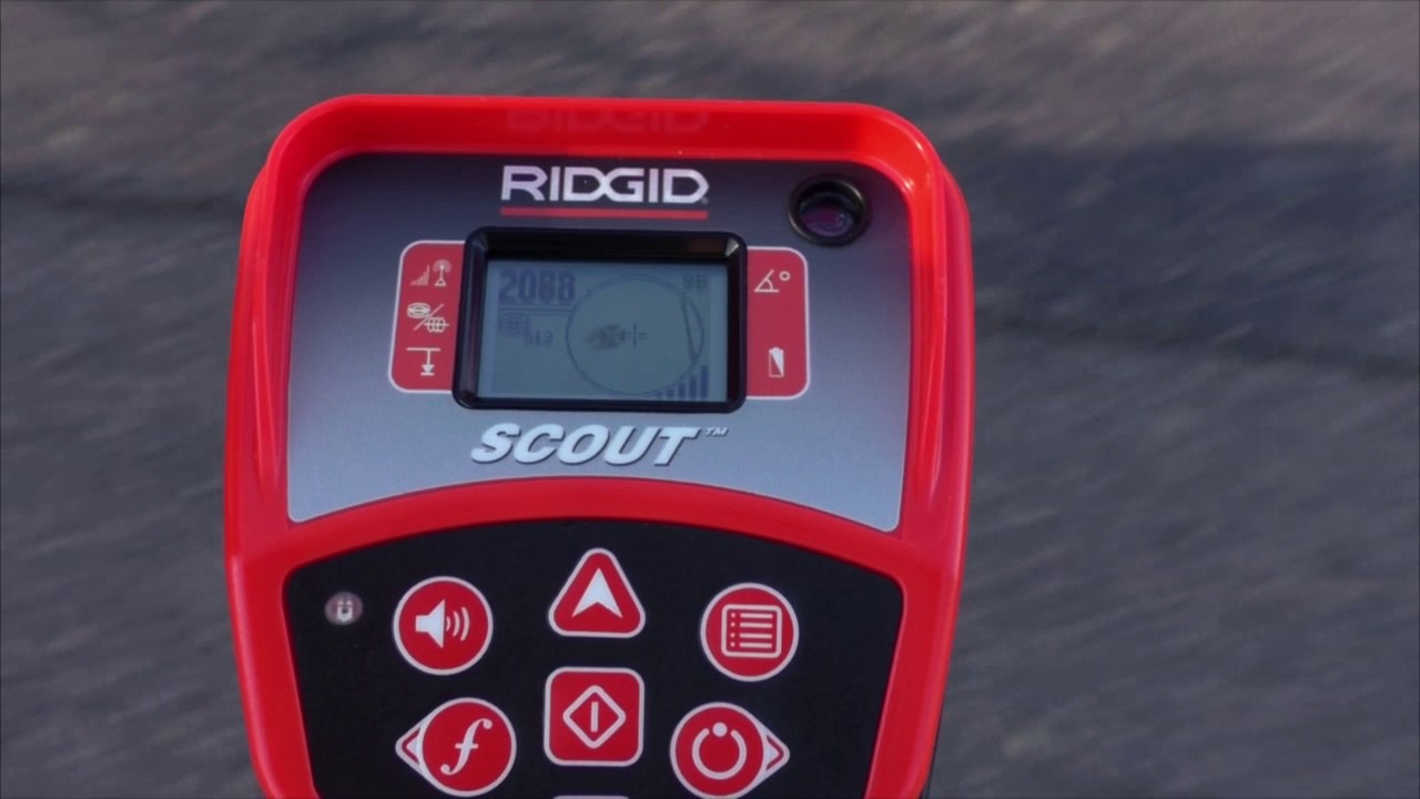 RIDGID Navitrack Scout Sonde Locating Tutorial