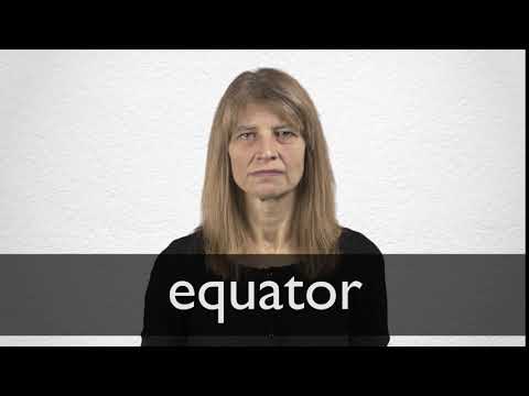 EQUATOR definition and meaning | Collins English Dictionary
