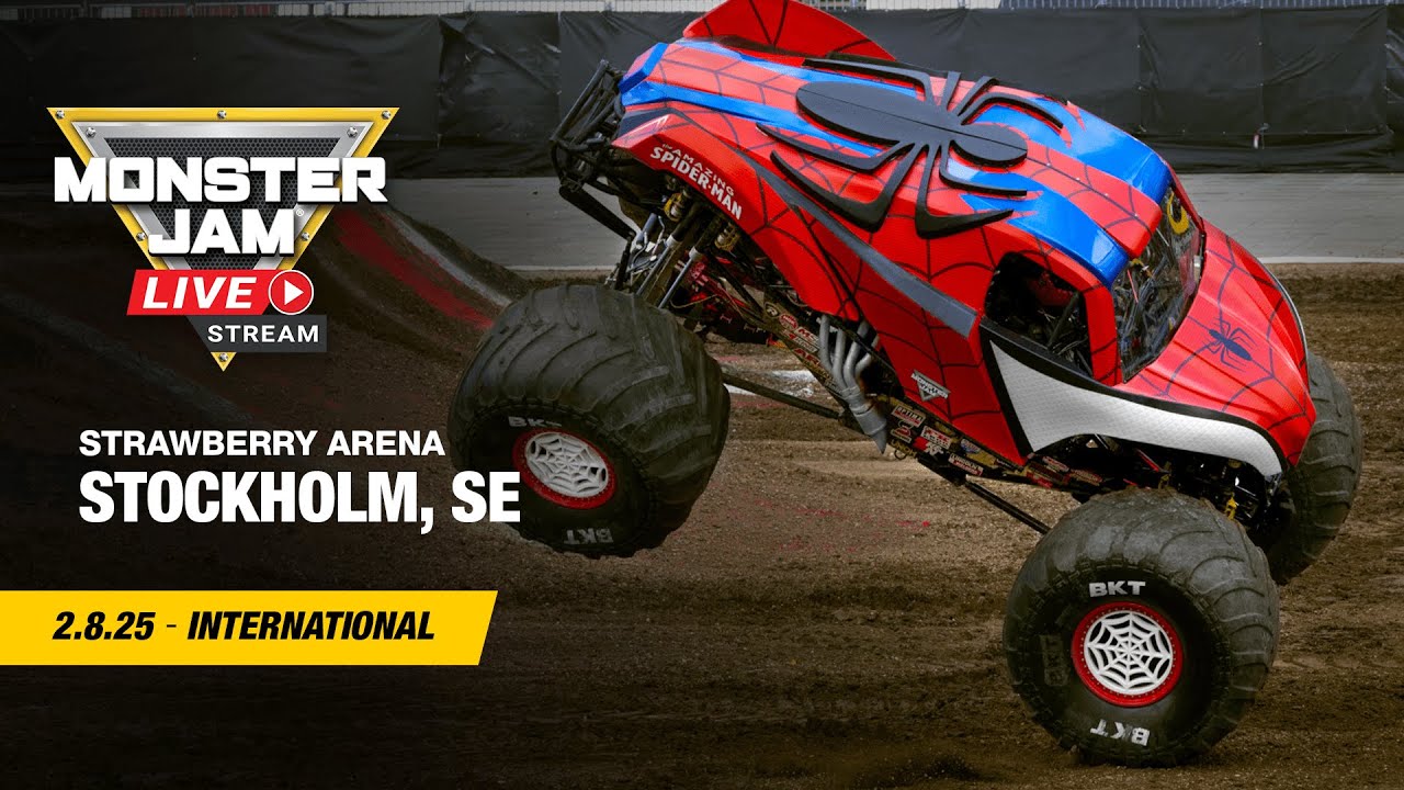 Monster Jam: Stockholm Sweden (Full Event) | Feb 8, 2025 | Monster Jam International