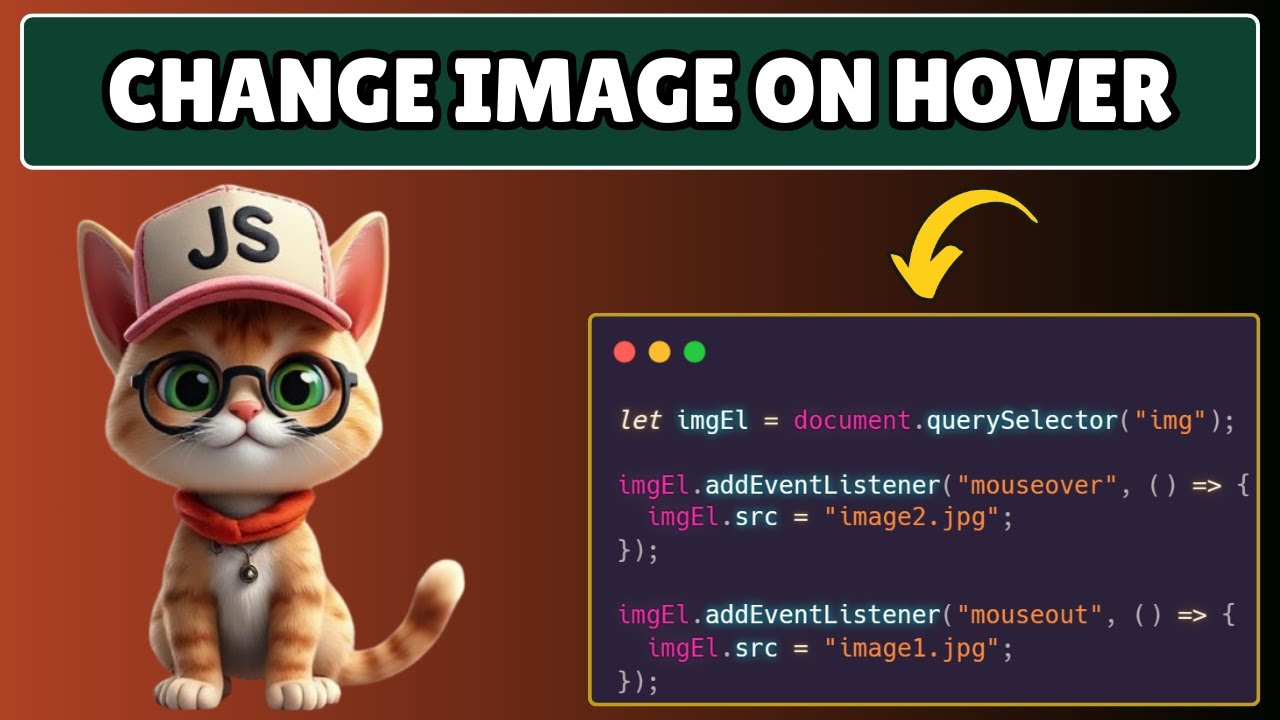 How to Change Image on Hover in Javascript