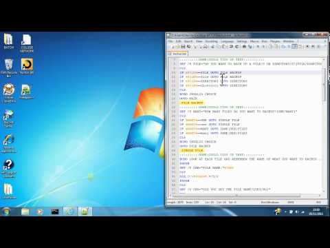 example of of commands used together